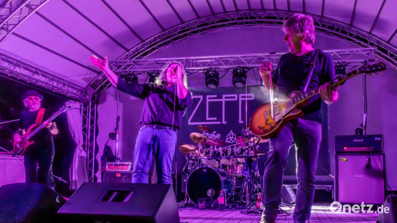 Die Led-Zeppelin-Cover-Band Zepp-In würdigt die Legenden mit ...