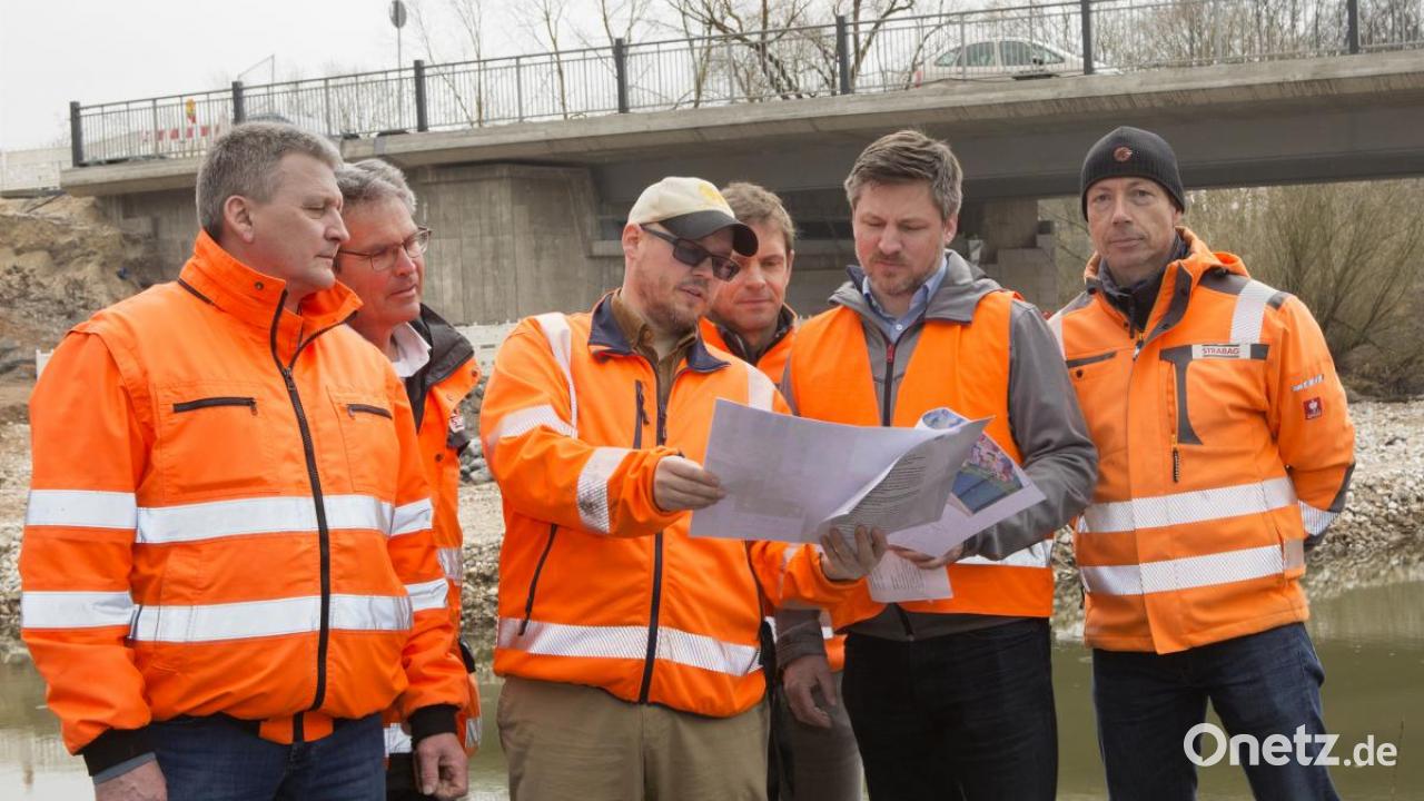 Letzte Arbeiten an der Naabbrücke in Schwarzenfeld: Vollsperrung erforderlich | Onetz