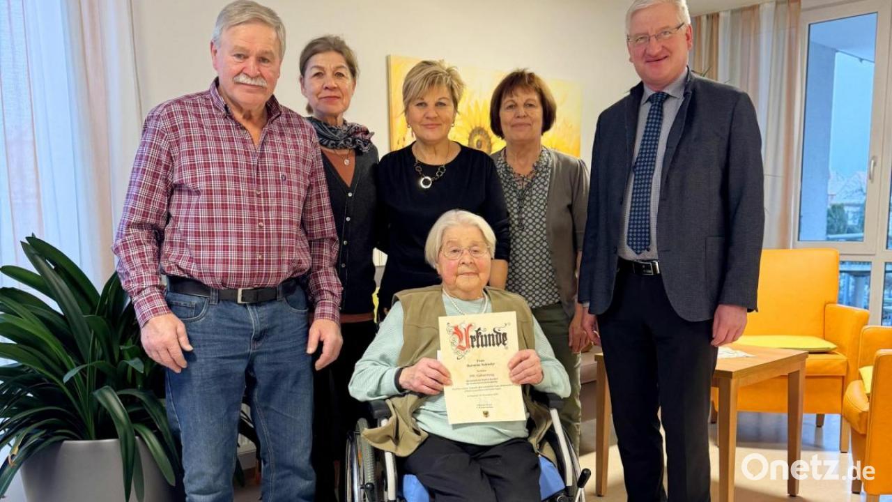 Hermine Schieder feiert 100. Geburtstag | Onetz