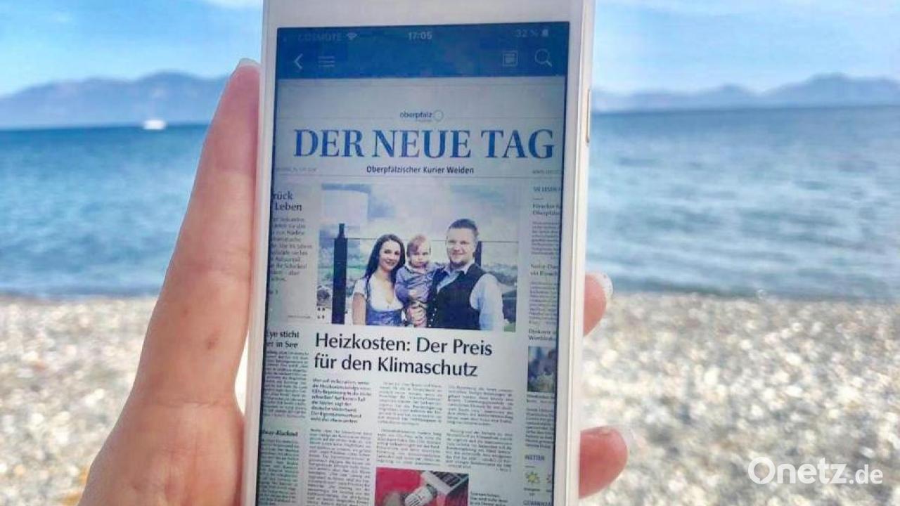 Die Tageszeitung als E-Paper auch im Urlaub mit dabei | Onetz