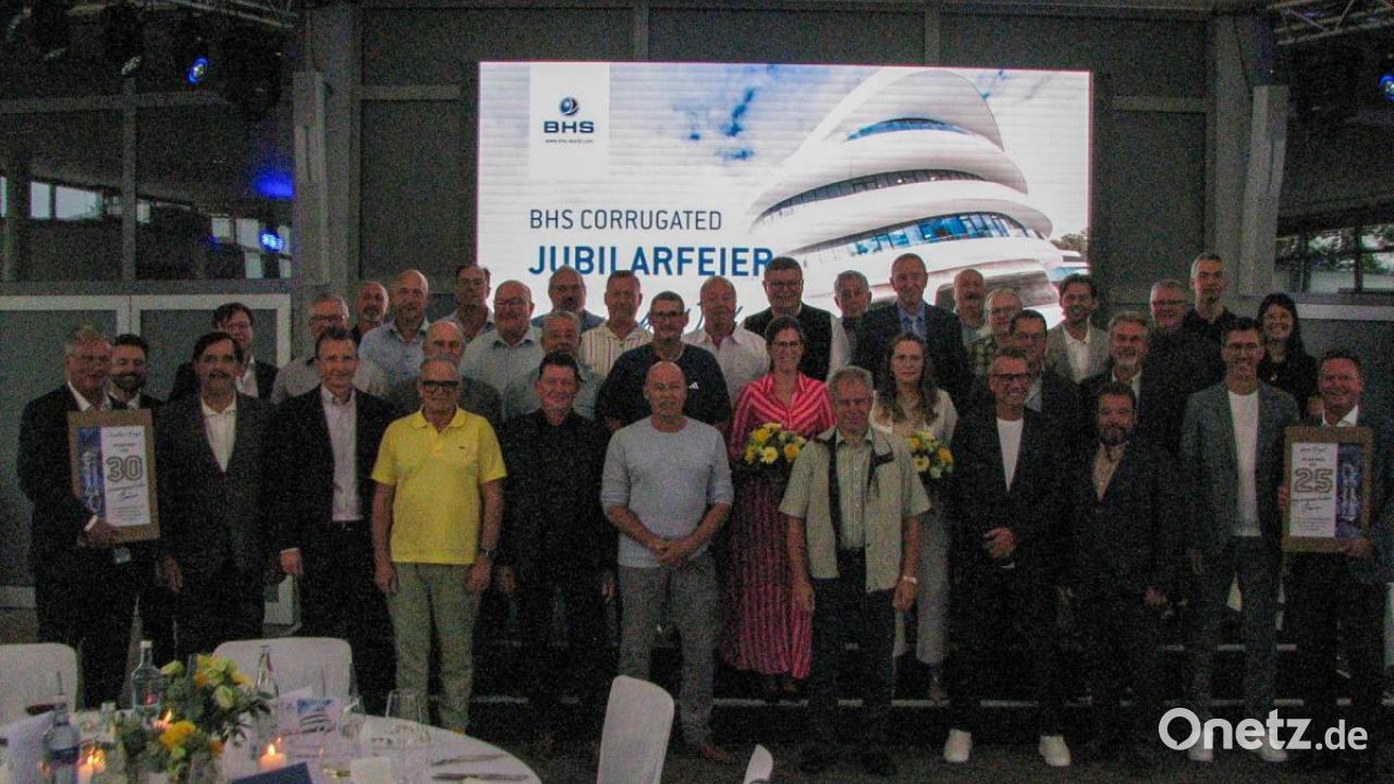 Jubilarfeier bei BHS Corrugated im Innovision-Center | Onetz