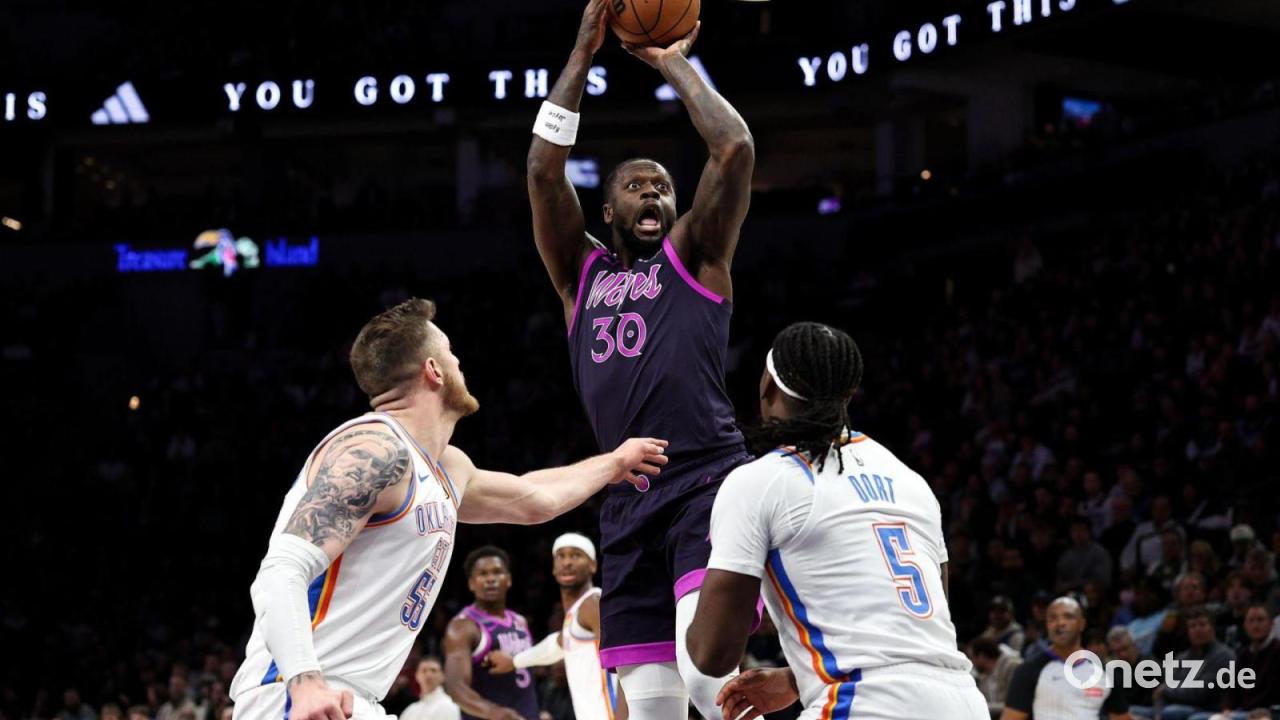 Hartensteins Thunder mit dritter Saisonniederlage in NBA | Onetz