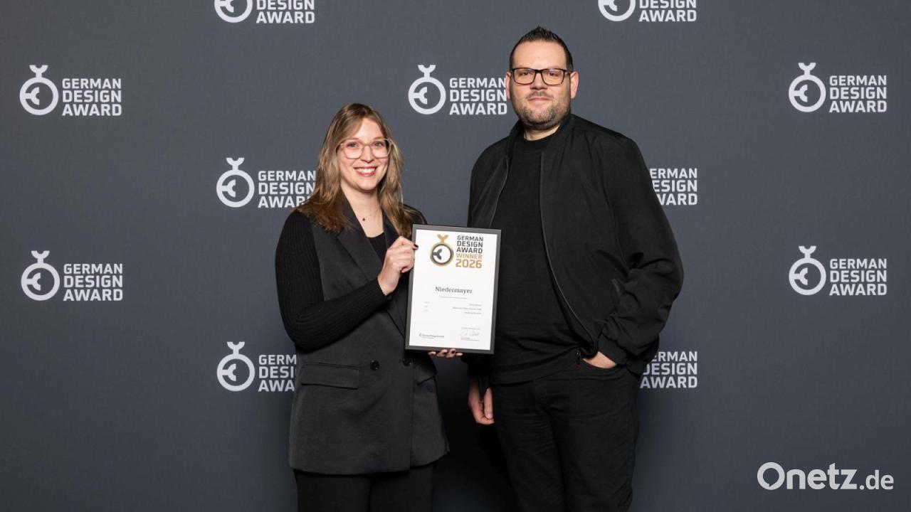 "schmid und kreative" gewinnt German Design Award 2026 | Onetz