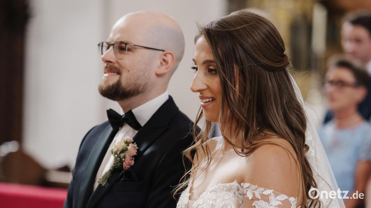 Kevin und Esther Luber feiern kirchliche Hochzeit in Amberg | Onetz
