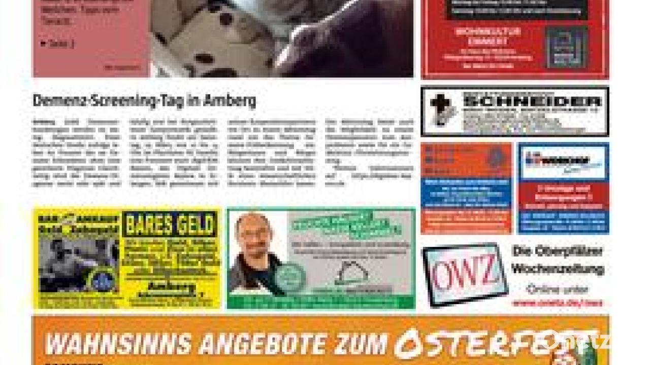 OWZ Ausgabe Süd KW 12 | Onetz