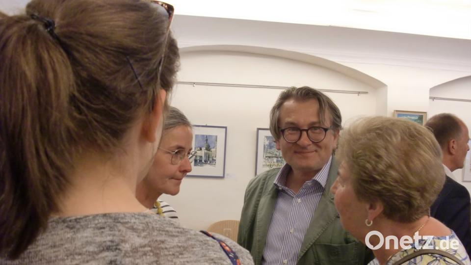 Martin Scharf mit Benefiz-Ausstellung: Hommage an die Heimatstadt | Onetz