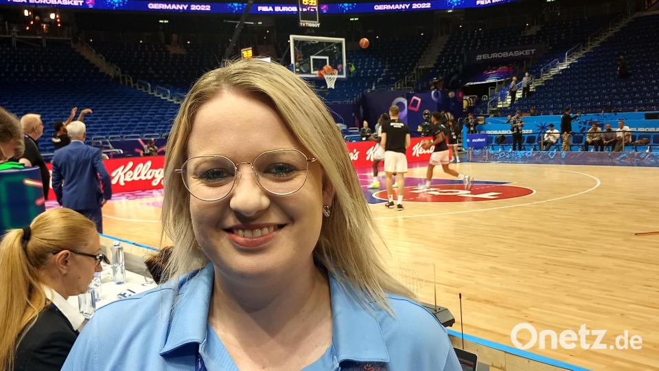 Christina Ringer aus Weiden: Mittendrin bei der Basketball-EM | Onetz