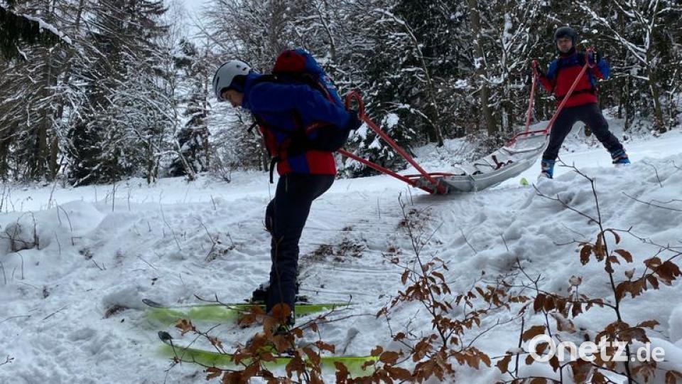 Vanessa Lutz als Pionierin der Bergwacht Fuchsmühl | Onetz