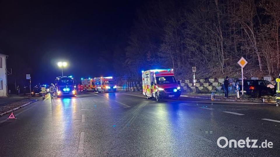 Unfall bei Leidersdorf: Rettungshubschrauber im Einsatz | Onetz
