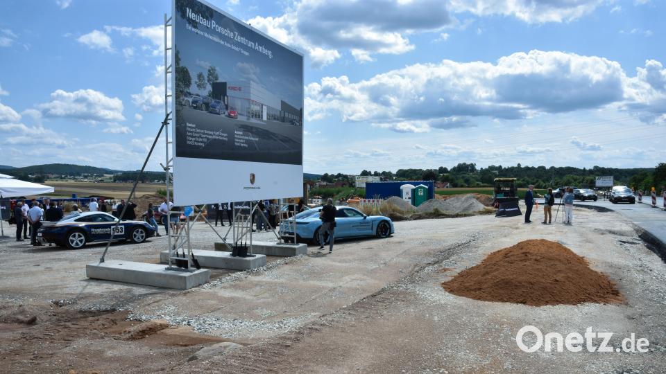 Porsche-Zentrum Amberg ist ein Zugpferd für das neue Gewerbegebiet | Onetz