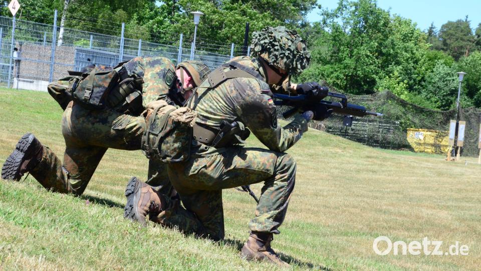 Major-Radloff-Kaserne in Weiden bei Aktionstag überrollt | Onetz
