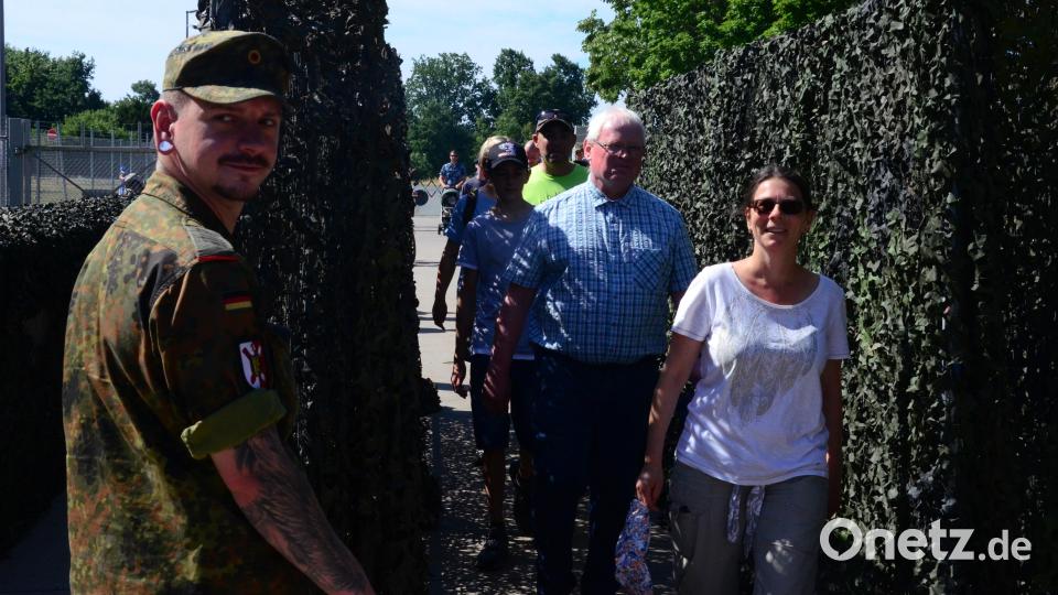 Major-Radloff-Kaserne in Weiden bei Aktionstag überrollt | Onetz