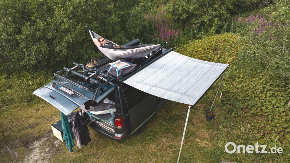 Stilvolle Campen Im Auto Ebenbild