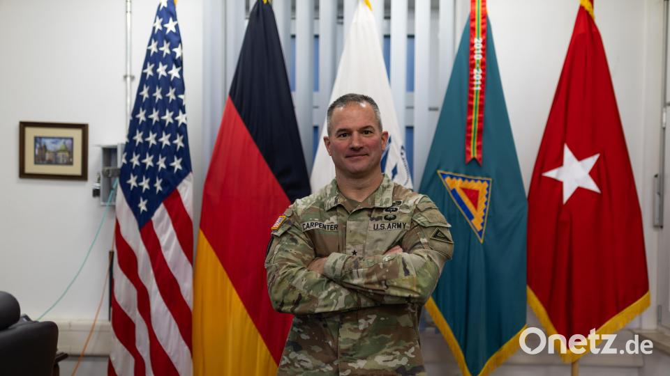 Der neue General in Grafenwöhr: Für Steven Carpenter ist es fast wie ...