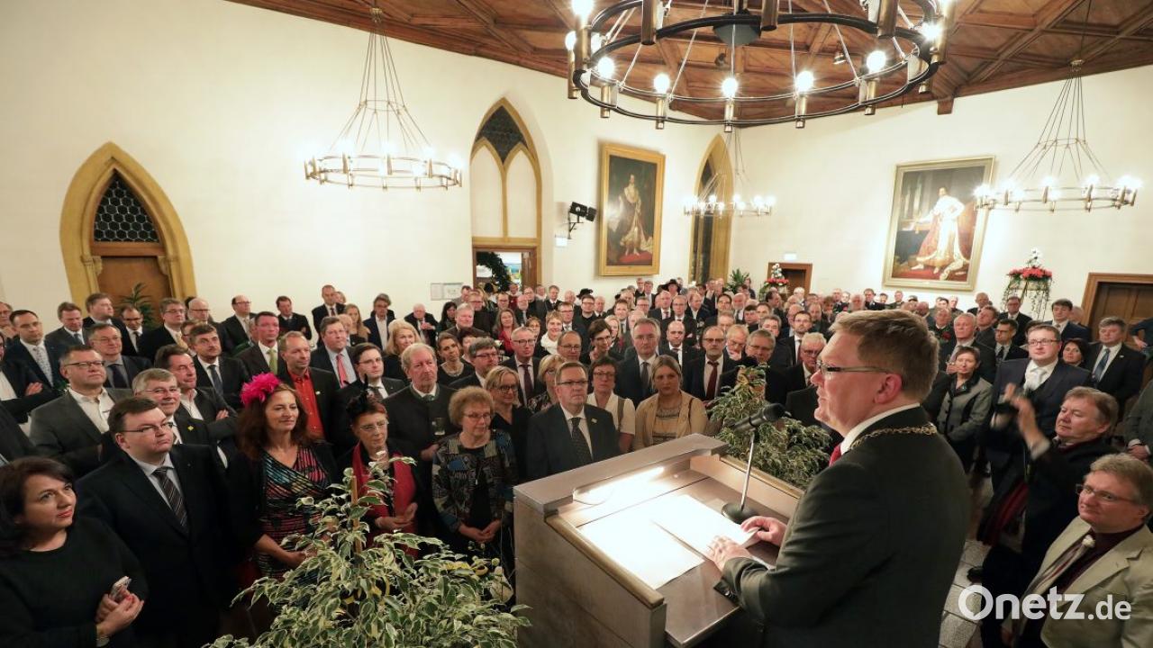 OB Michael Cerny diesmal beim Neujahrsempfang ganz besonders im ...