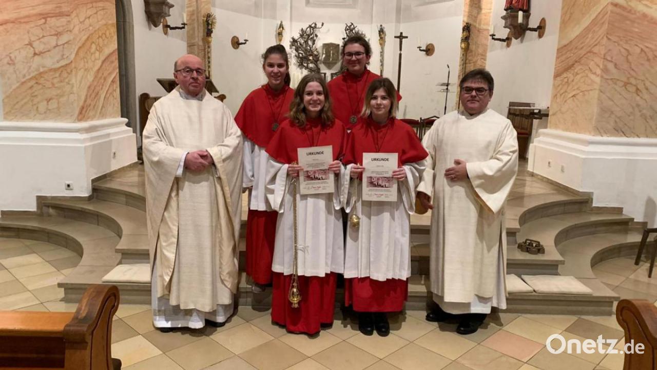 Langjährige Ministrantinnen verabschiedet | Onetz