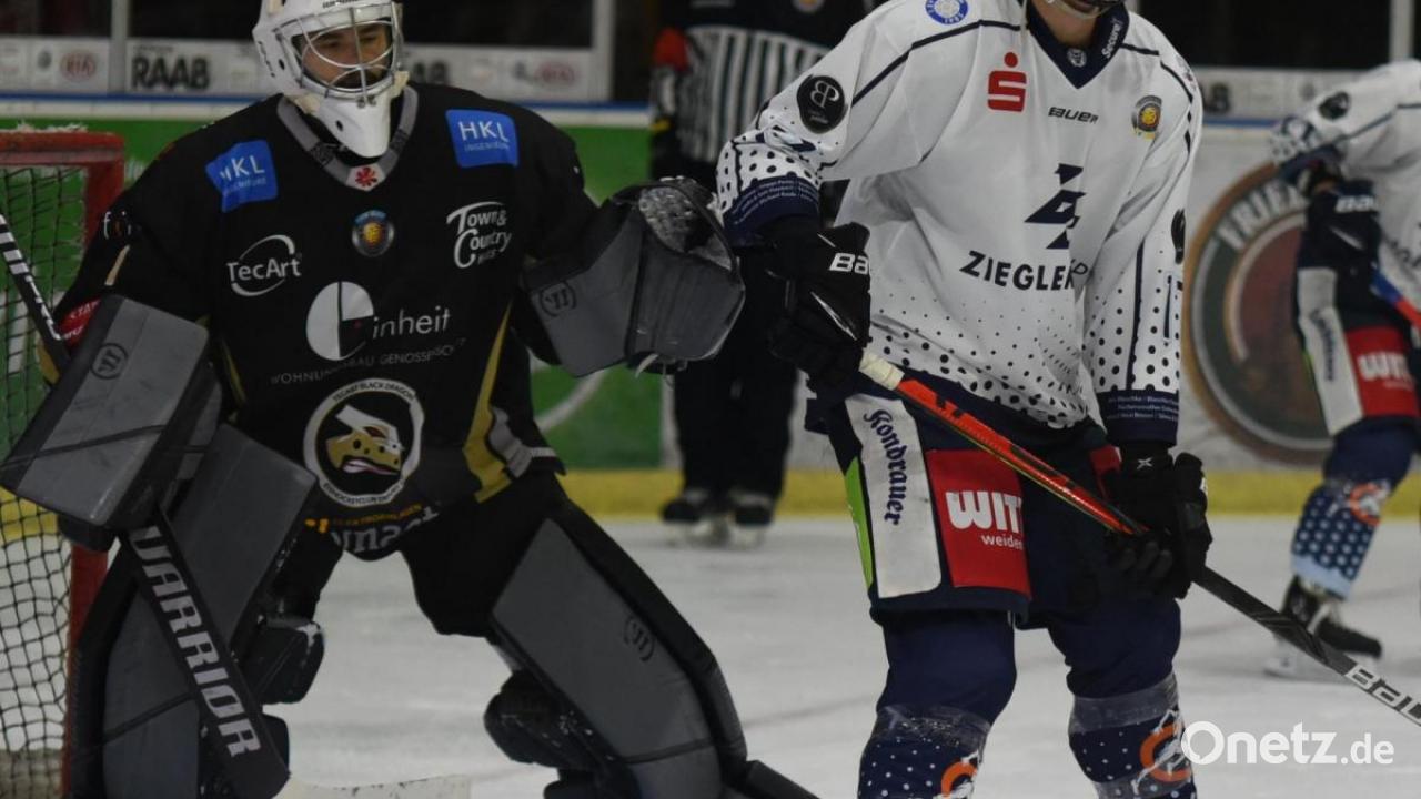 Adrian Klein erzielt sein erstes Tor in der DEL | Onetz