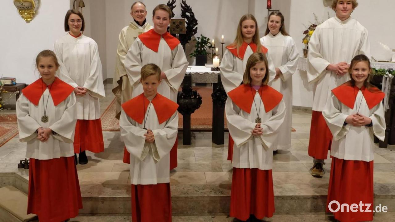 Pfarrei Etzenricht freut sich über vier neue Minis | Onetz