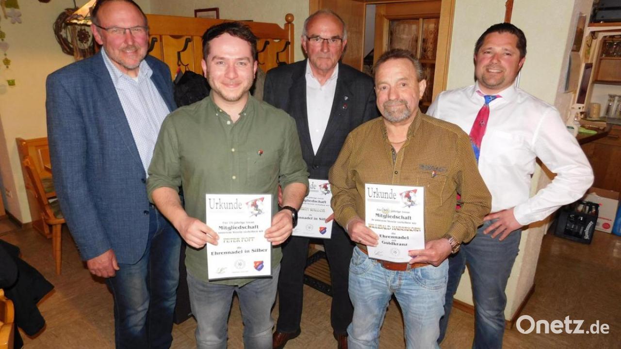 ASV Haidenaab-Göppmannsbühl dankt für 50, 40 und 25 Jahre Treue | Onetz