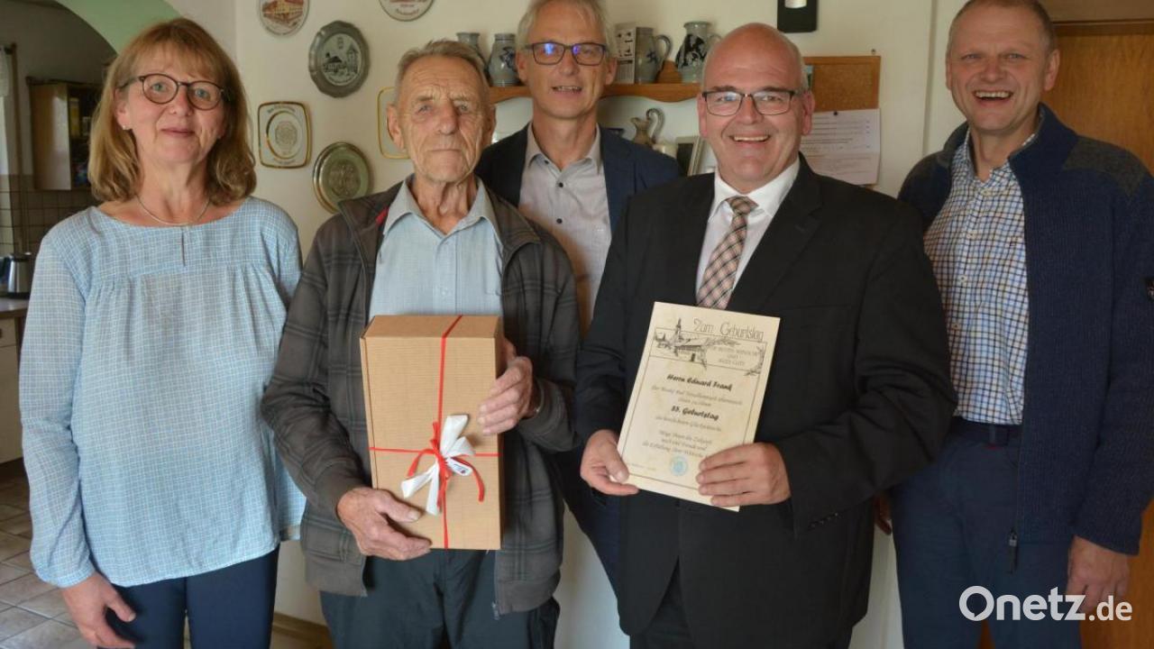 Viele Glückwünsche zum 85. Geburtstag für Eduard Frank aus Bad Neualbenreuth | Onetz