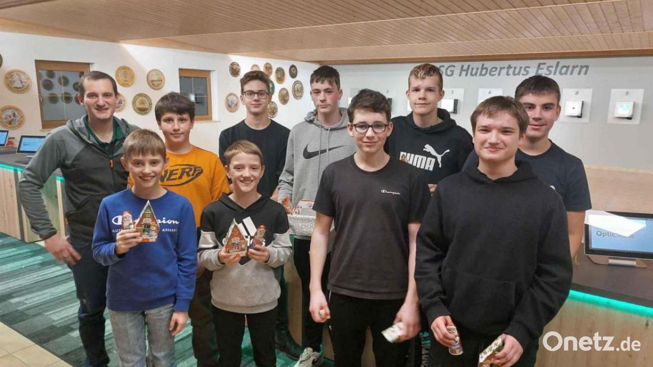 Eslarner Nachwuchsschützen überzeugen beim Nikolausschießen | Onetz