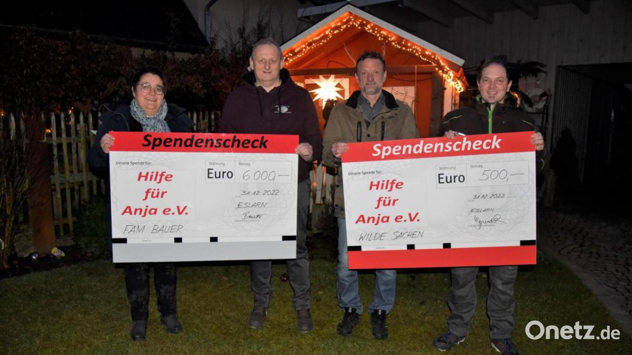 6500 Euro aus Eslarn für Organisation "Hilfe für Anja" | Onetz