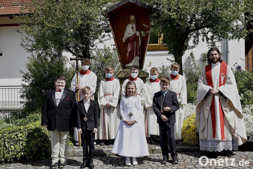 Vier Kindern feiern Erstkommunion in Gunzendorf | Onetz